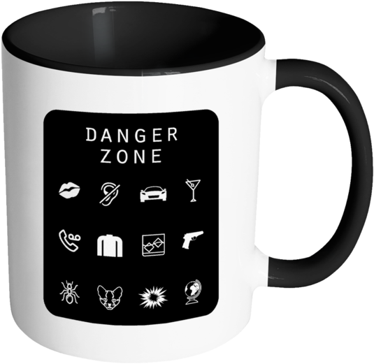 Download Danger Zone Accent Mug - Coffee Cup Archer - Full Size PNG ...
