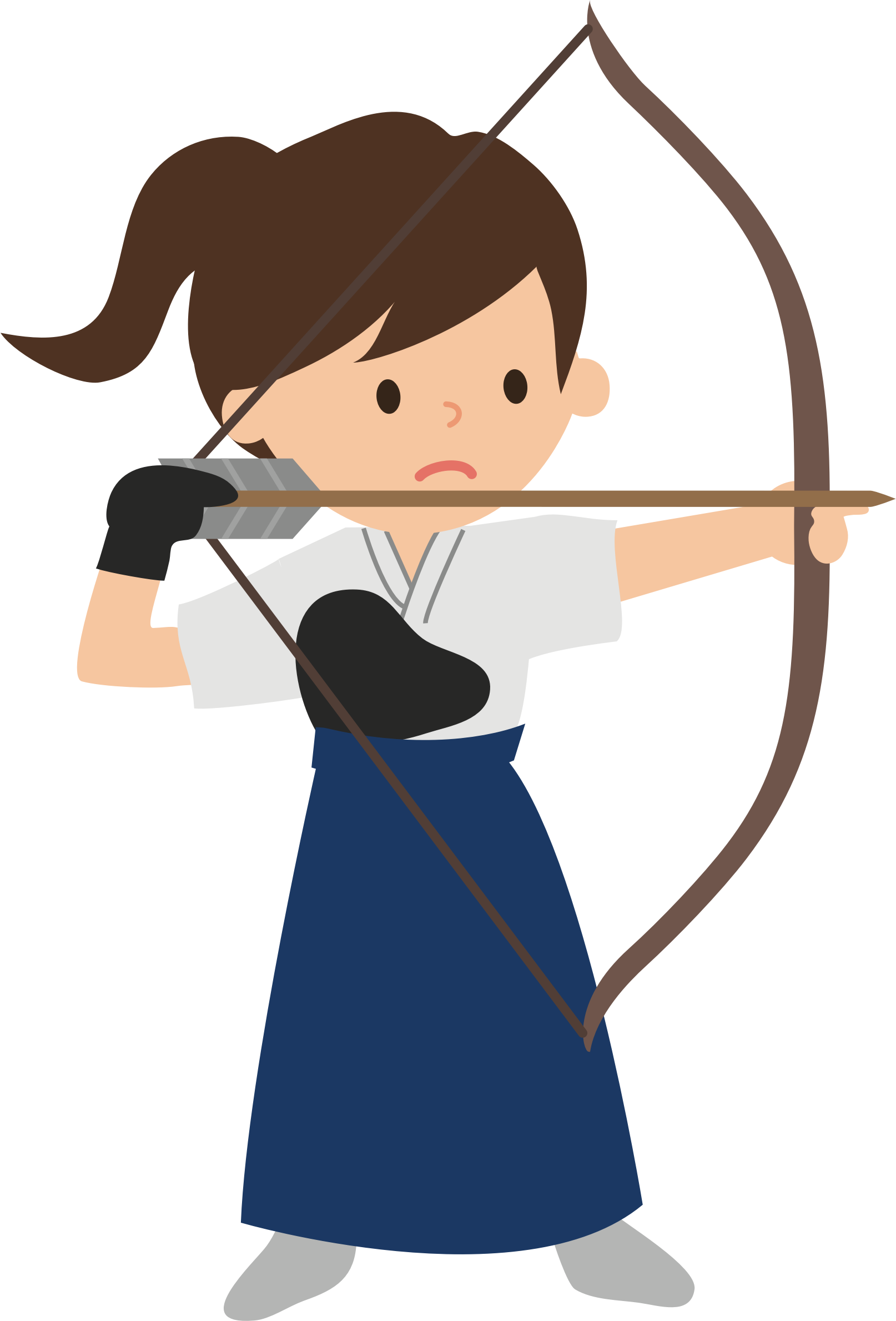 Download Optimized Archer Hq Cliparts - Kyudo Clipart - Full Size PNG ...