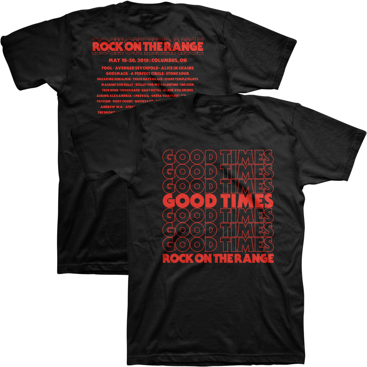 Download Good Times Tee - T Shirt - Full Size PNG Image - PNGkit