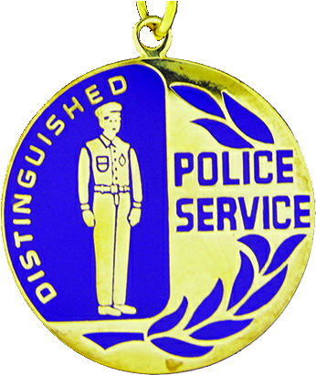 Download Distinguished Police Service Award - Award - Full Size PNG ...