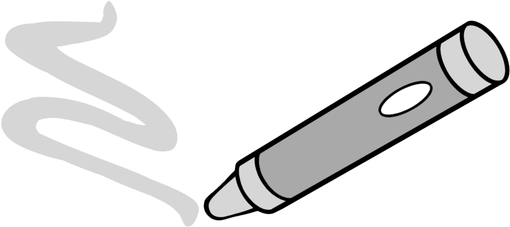 Download Silver Crayon Cliparts - Gray Crayon Clipart - Full Size PNG ...