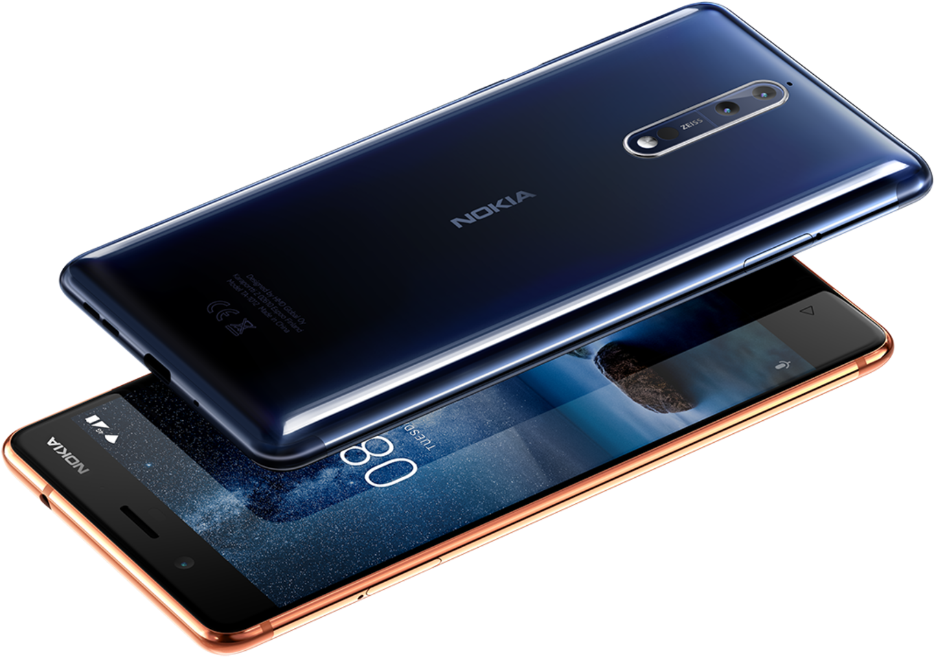 Download Transparent Nokia 7 Plus Blue Colour - PNGkit