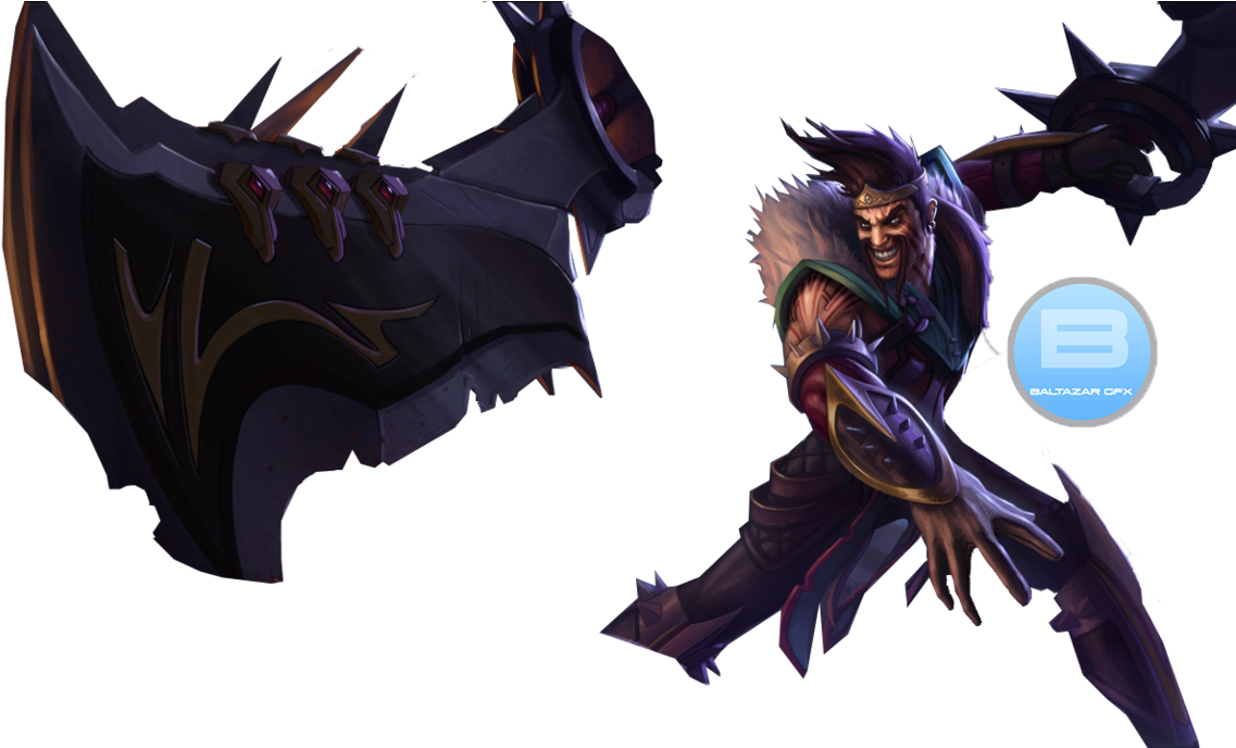 Download Draven Lol Png - League Of Legends Draven Render - Full Size ...