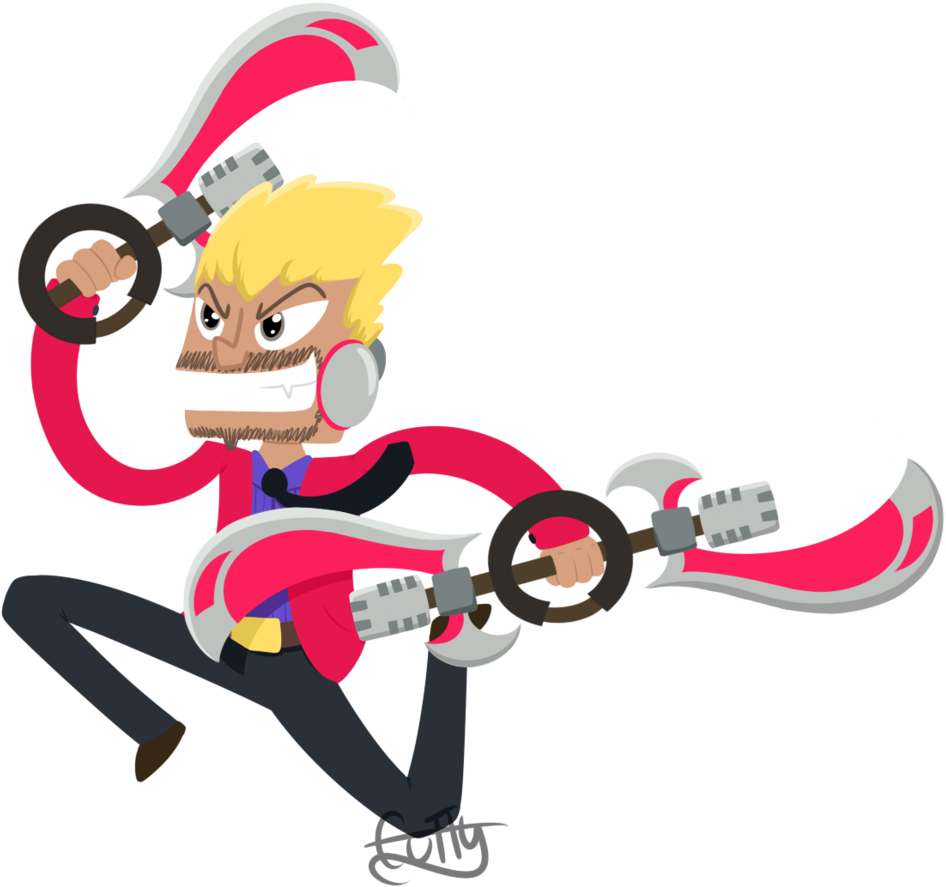 Download Primetime Draven By Cuttycommando - Lol Primetime Draven Chibi ...