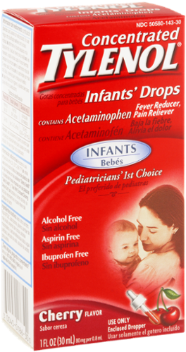 Download Tylenol Concentrated Infants' Drops, Stage 1, Cherry - Full ...