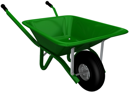 Download Wheel Barrow - Wheel Barrow Png - Full Size PNG Image - PNGkit