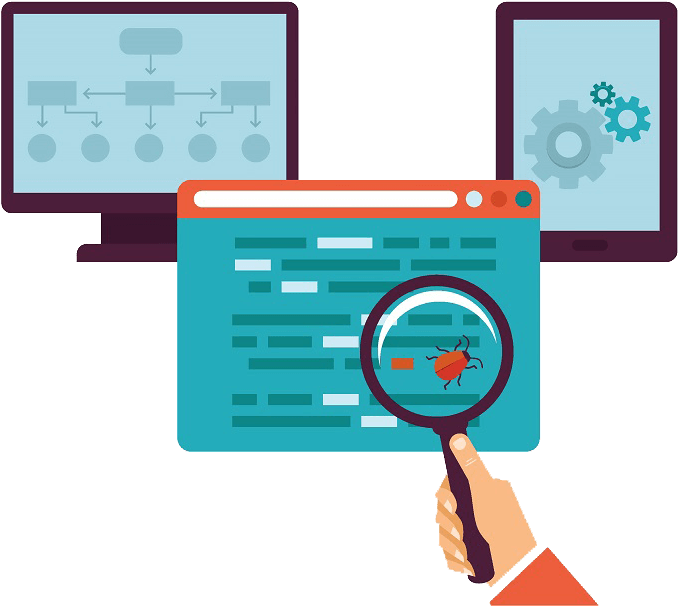 System Testing Clipart