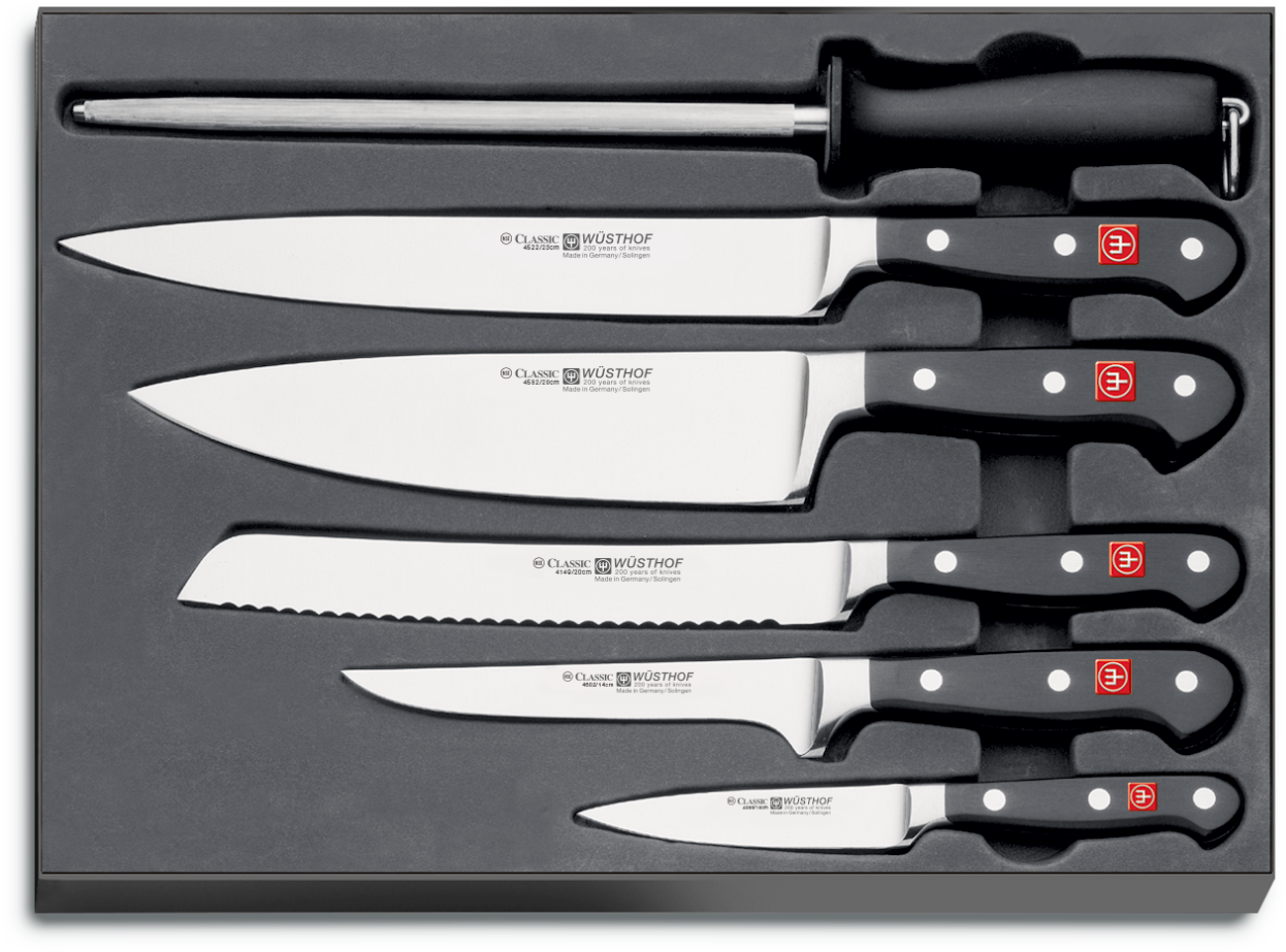 Download Knife Set - - Wusthof Knife Set - Full Size PNG Image - PNGkit