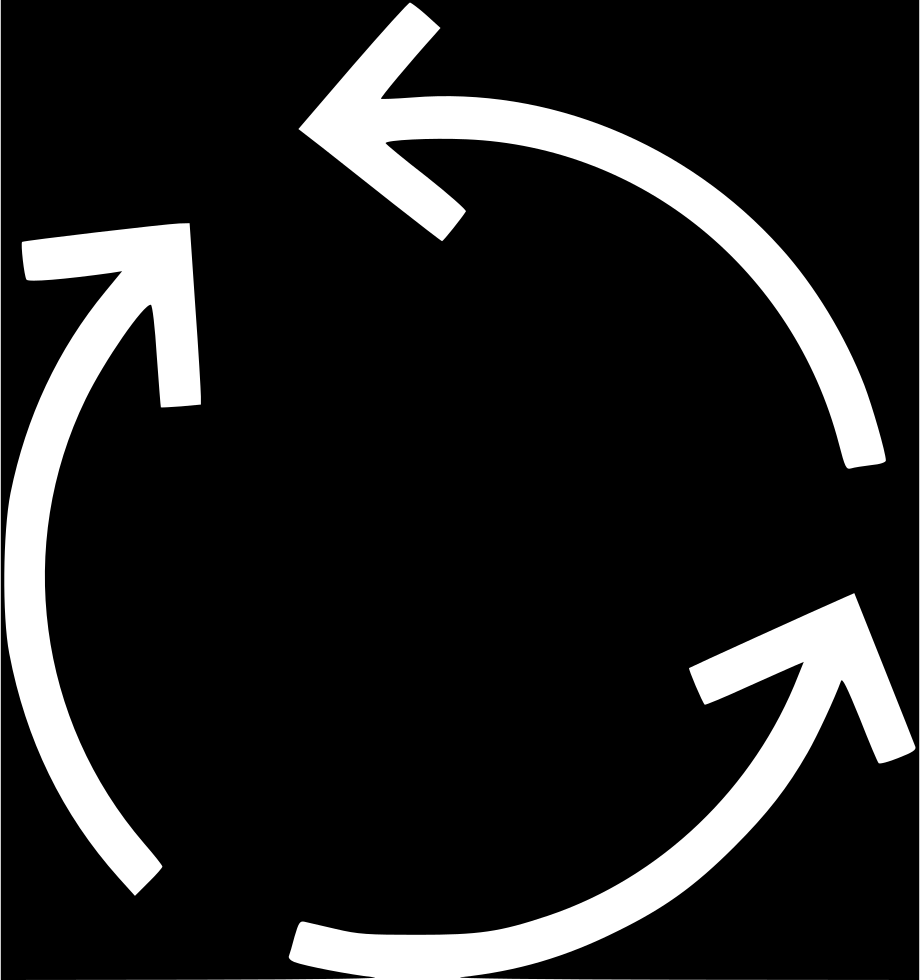 Download Cycle Arrow - - Cycle Icon Arrows Png White - Full Size PNG ...