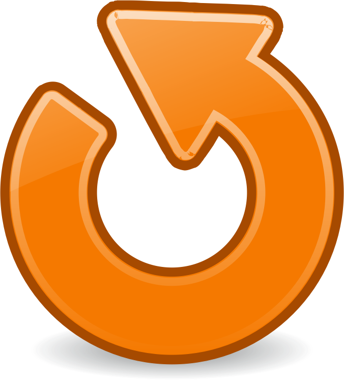 Download Medium Image - Refresh Icon Png Orange - Full Size PNG Image ...