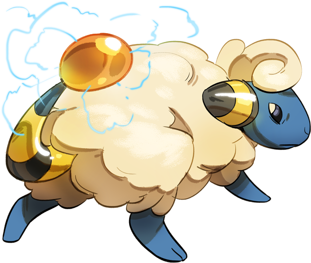 Download Im Happy With This One, Mareep - Mareep Transparent - Full ...
