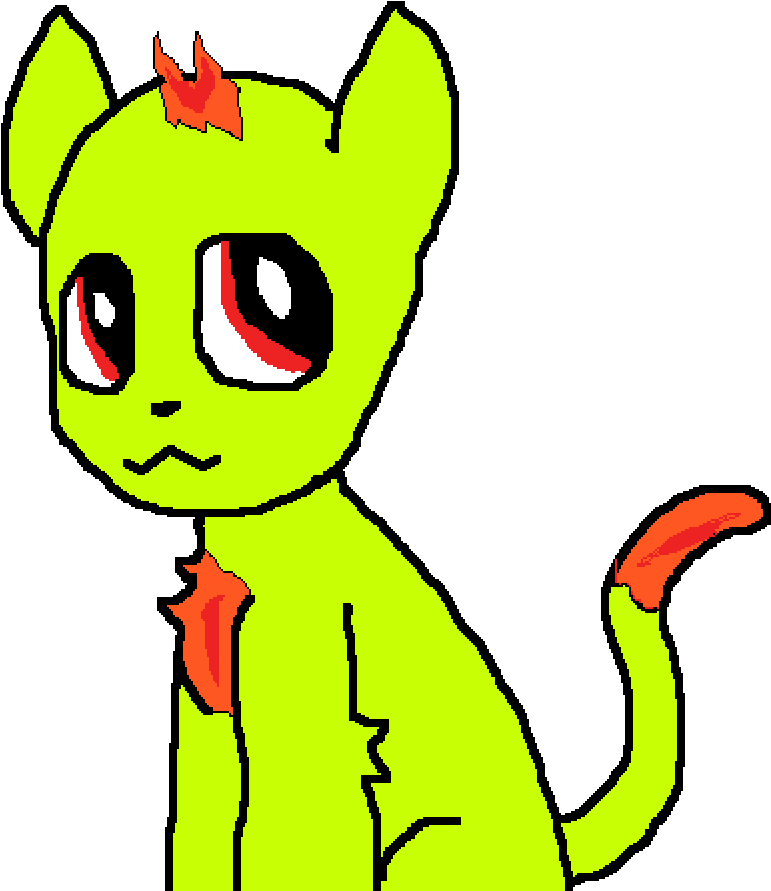 Download Me As A Cat - Cartoon - Full Size PNG Image - PNGkit