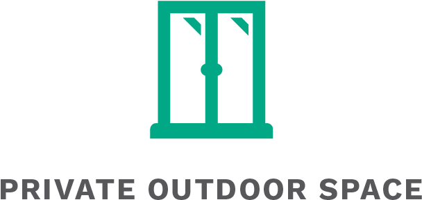 Download Private Outdoor Space Icon - Graphic Design - Full Size PNG ...