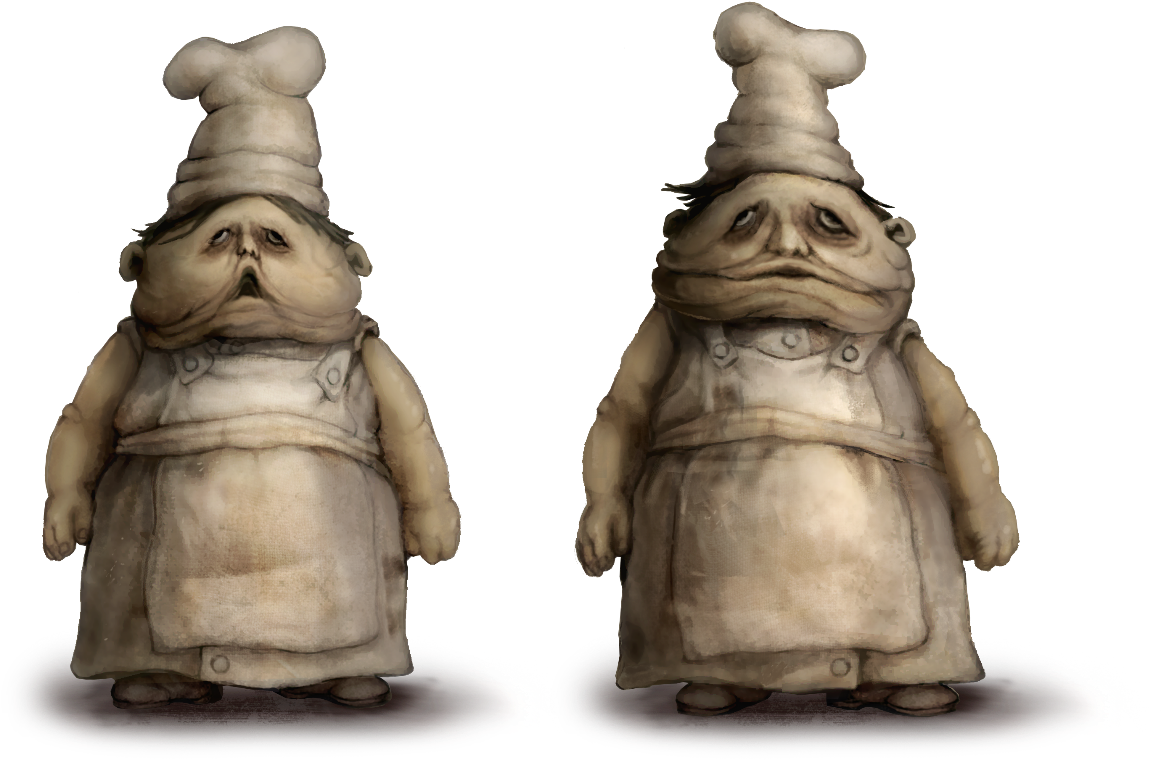 Download Antagonists From Video Game "little Nightmares" Totally - Chef ...