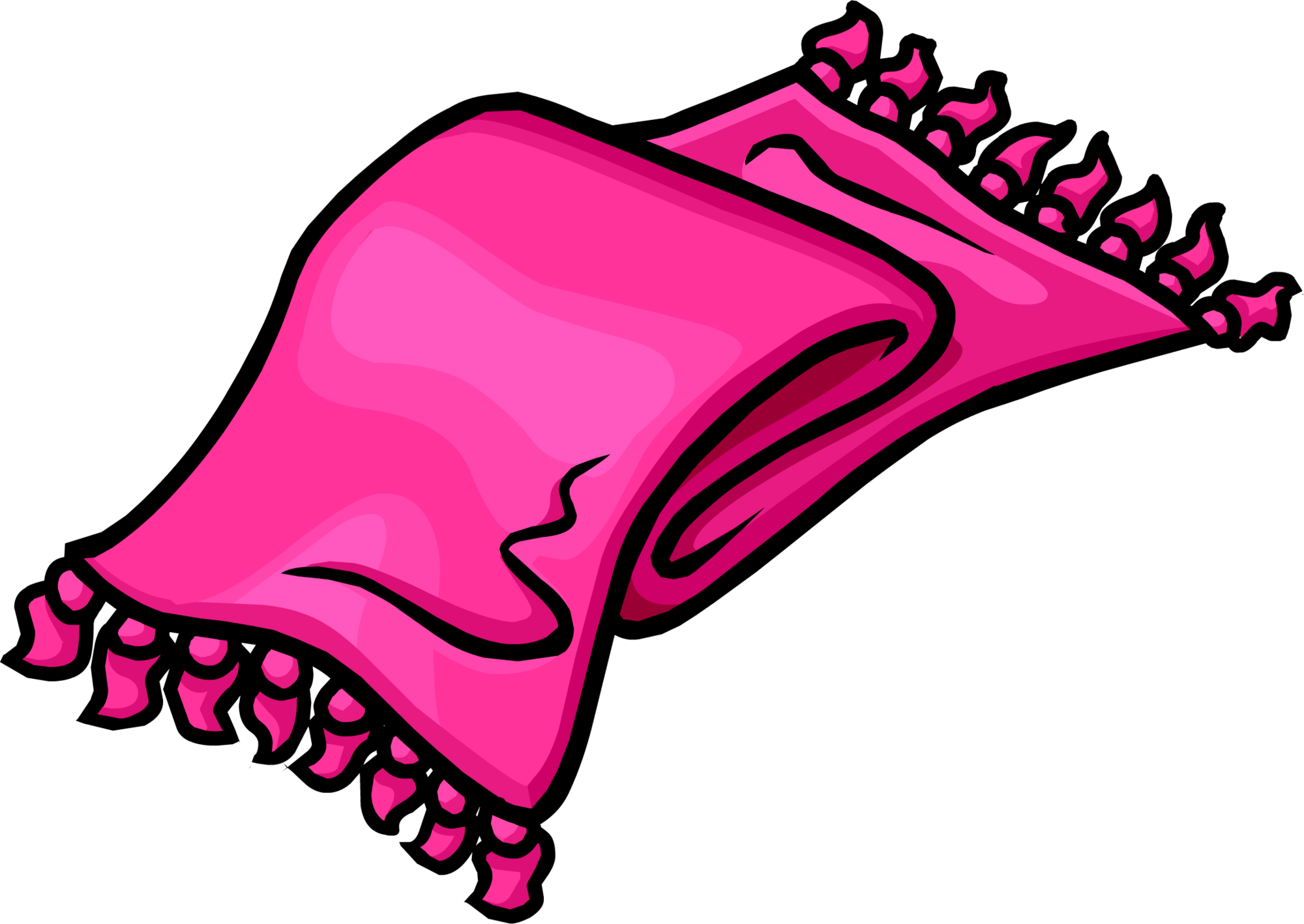 Download Pink Designer Scarf Clothing Icon Id 3013 - Pink Scarf Clipart ...