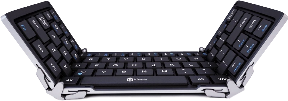 Download Iclever Foldable Keyboard - Foldable Keyboards - Full Size PNG ...