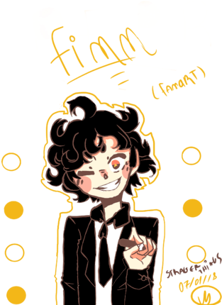 Download Finn Wolfhard - Cartoon - Full Size PNG Image - PNGkit