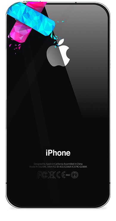 Download Free Iphone 4s Png - Front + Back Isoul Premium Tempered Glass ...