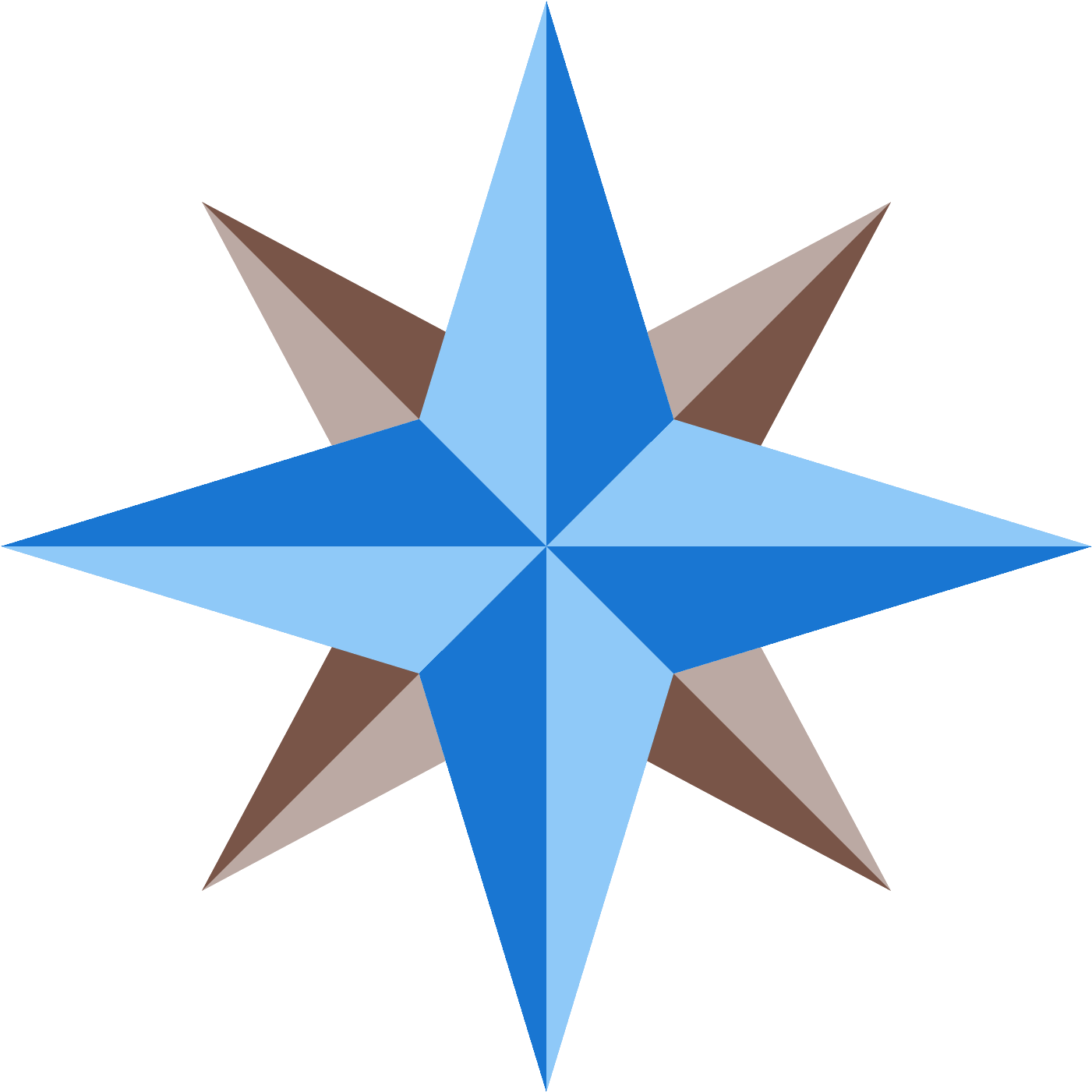 Download Wind Rose Icon - Rose Compass - Full Size PNG Image - PNGkit