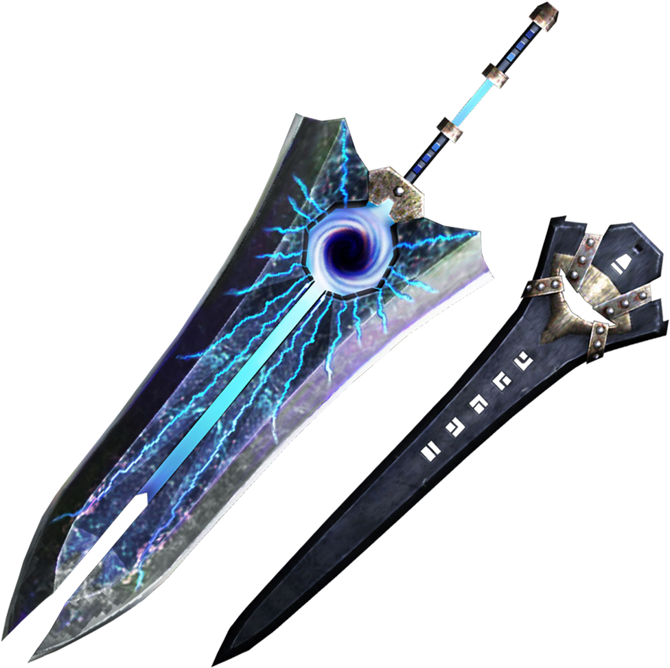Download Long Sword - Monster Hunter Tri Tenebra - Full Size PNG Image ...