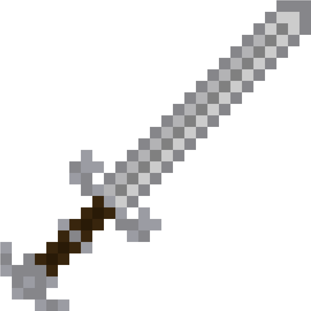 Download Longsword - Minecraft Stone Pickaxe Texture - Full Size PNG ...