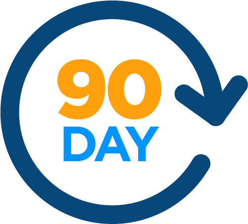 Download 90 Day Return Policy - 90 Day - Full Size PNG Image - PNGkit