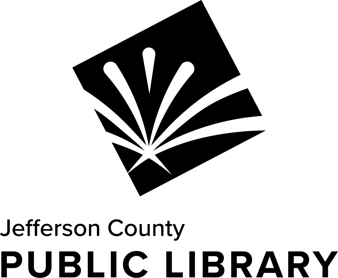 Download Vertical, Black - Png - Jefferson County Library Logo - Full ...