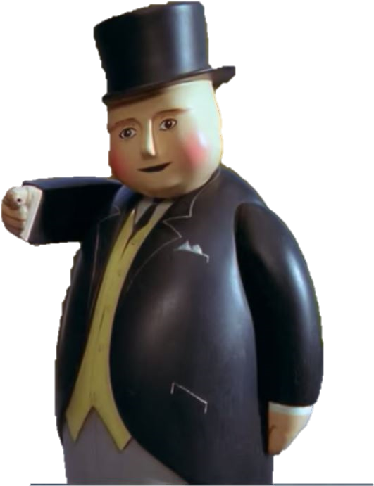 Download The Fat Controller Adressing Evereybody - Fat Controller Png ...