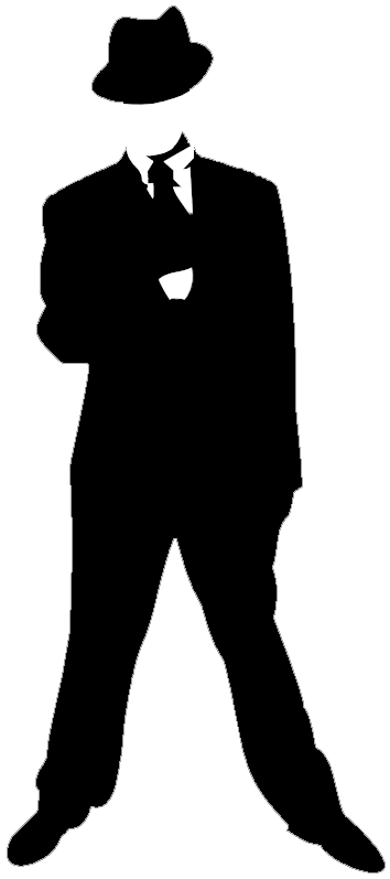 Download Gangster Mafia Cliparts - Mobster Clip Art - Full Size PNG ...