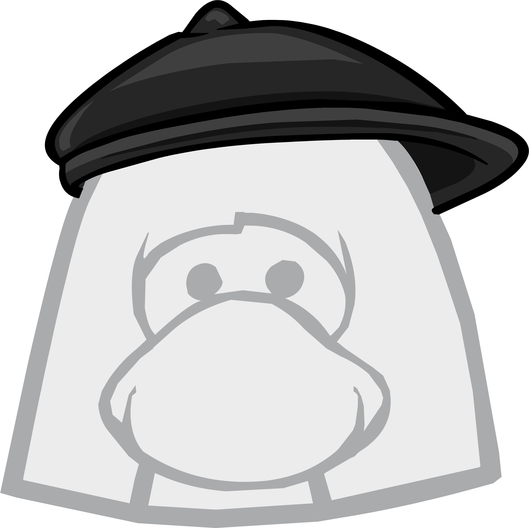 Download Mime Beret - - - Club Penguin Optic Headset - Full Size PNG ...