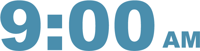 Download Transparent 9am Sunday Morning - Time 9 Am Png - PNGkit