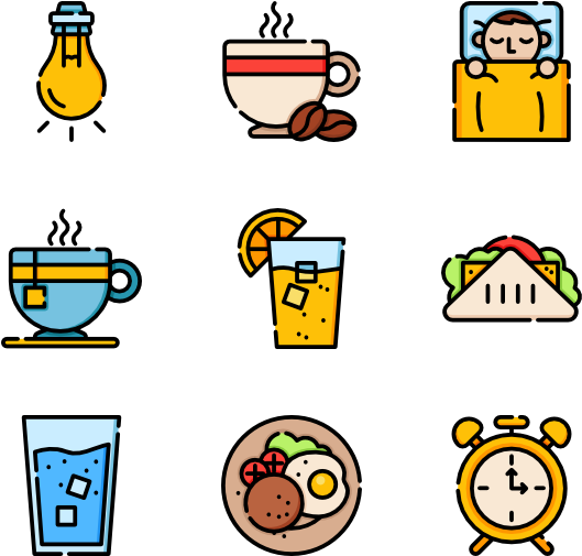 Download Morning Breakfast - Icon - Full Size PNG Image - PNGkit