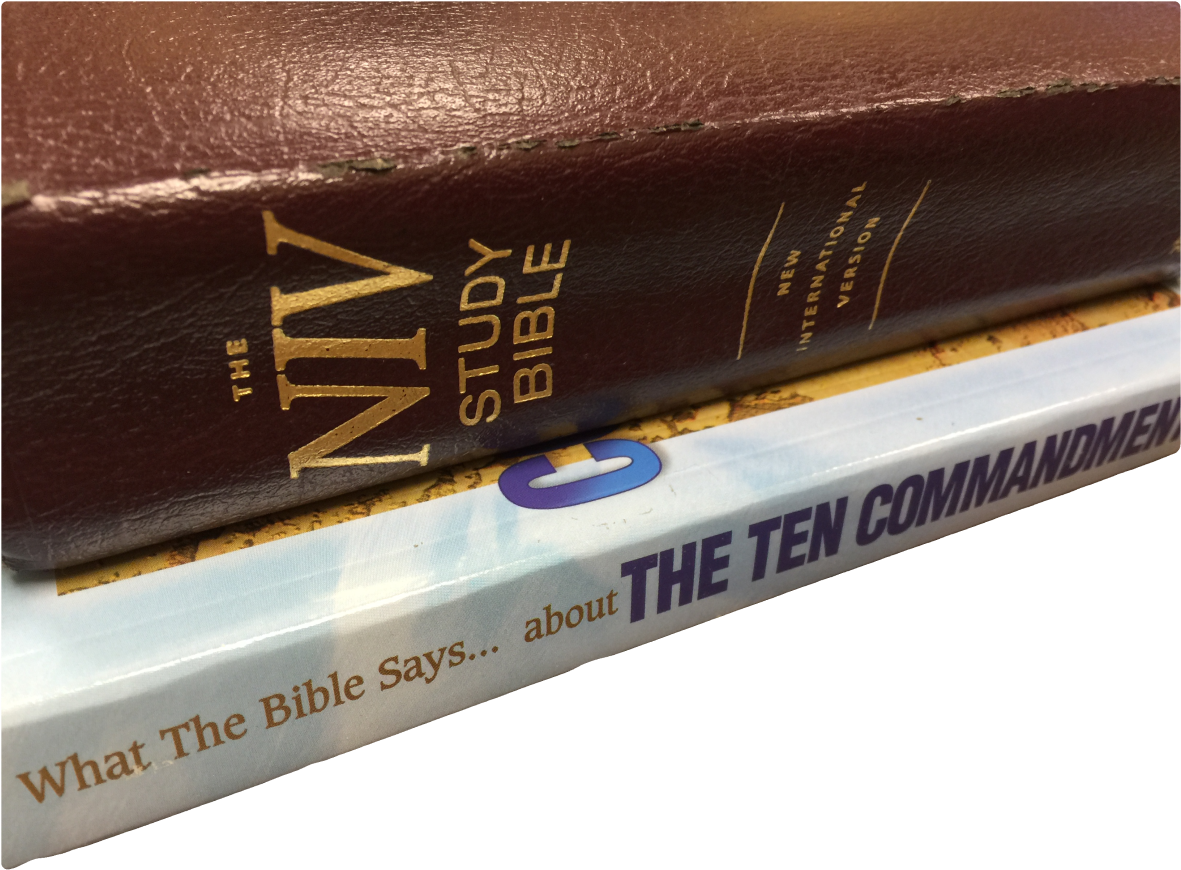 Download Transparent Bible Ten Commandments - Book - PNGkit