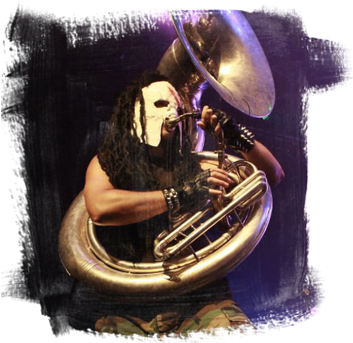 Download Damien "daemon" Bachere - Sousaphone - Full Size PNG Image ...
