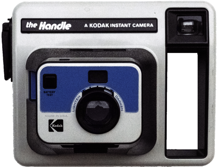 Download Kodak "the Handle" Instant Camera - Full Size PNG Image - PNGkit