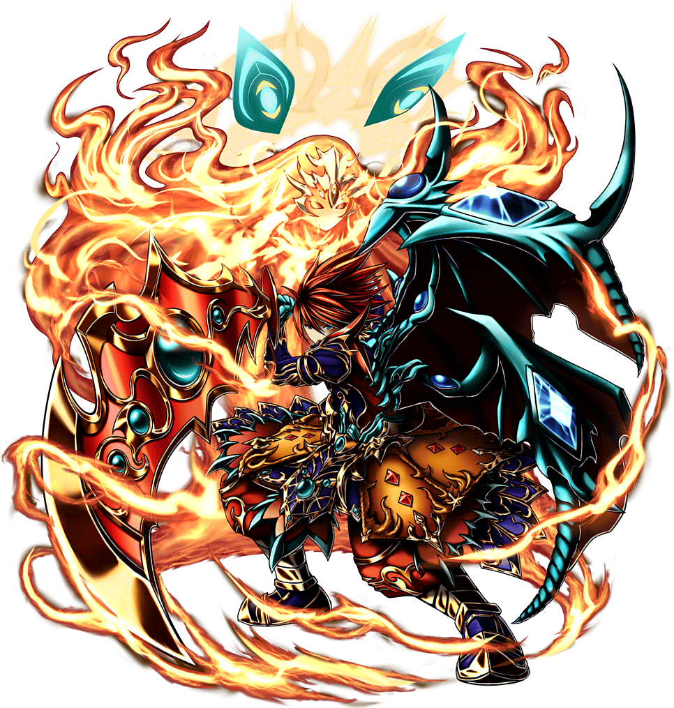 Download Inferno Lord Ragna Full Art - Illustration - Full Size PNG ...