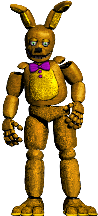 Download Spring Bonnie - Fnaf Springbonnie - Full Size PNG Image - PNGkit
