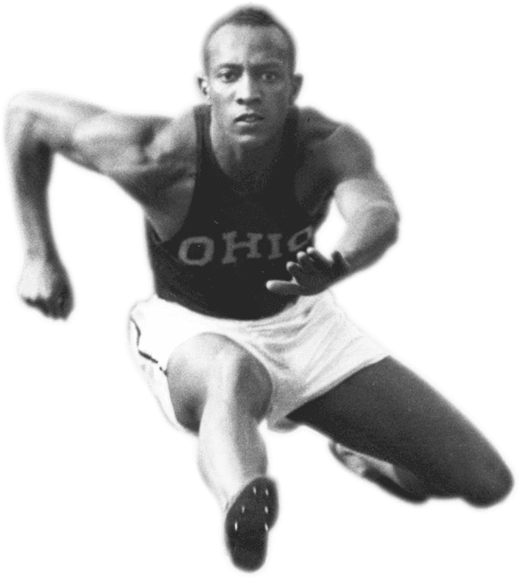 Download Clip Jesseowens Landing - Jesse Owens - Full Size PNG Image ...
