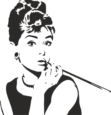 Download Audrey Hepburn Clip Art - Full Size PNG Image - PNGkit