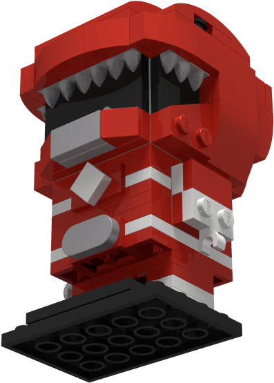 Download Red Power Ranger - Lego - Full Size PNG Image - PNGkit
