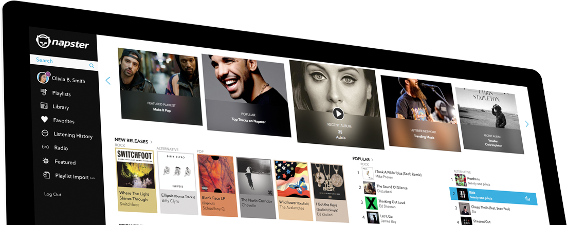 Download Rhapsody - Napster Rhapsody - Full Size PNG Image - PNGkit