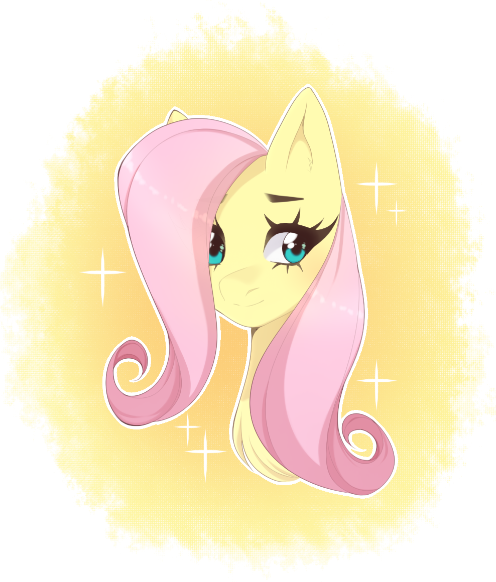 Download Bunny-hana, Bust, Fluttershy, Looking Sideways, Pony ...