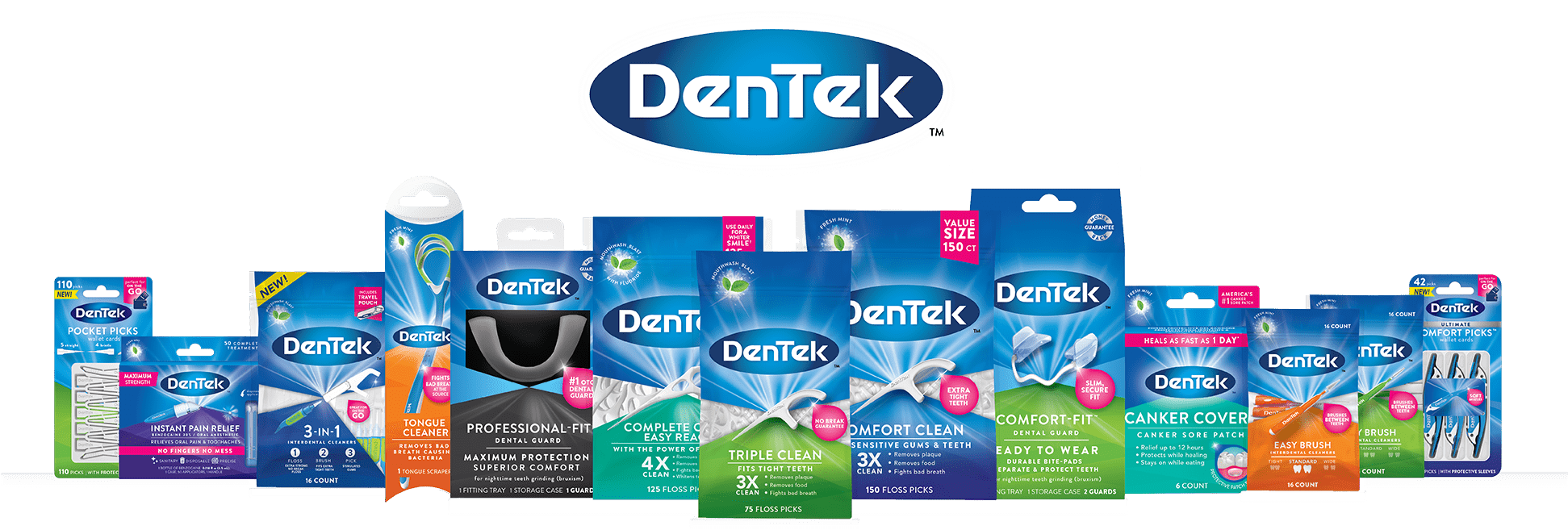 Download Dentek™ Oral Care - Dentek - Full Size PNG Image - PNGkit