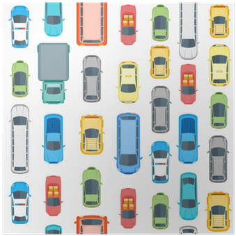 Download Cars Top View Background Pattern - Car - Full Size PNG Image ...