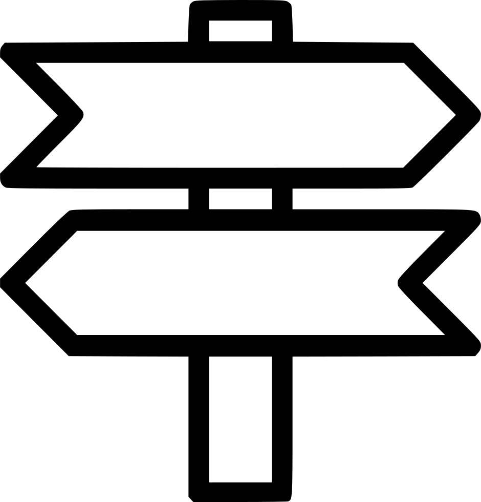 Download Transparent Sign Post - - Sign Post Icon Png - PNGkit