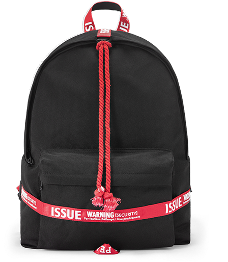 Download Issue Warning Tape Backpack - Backpack - Full Size PNG Image ...