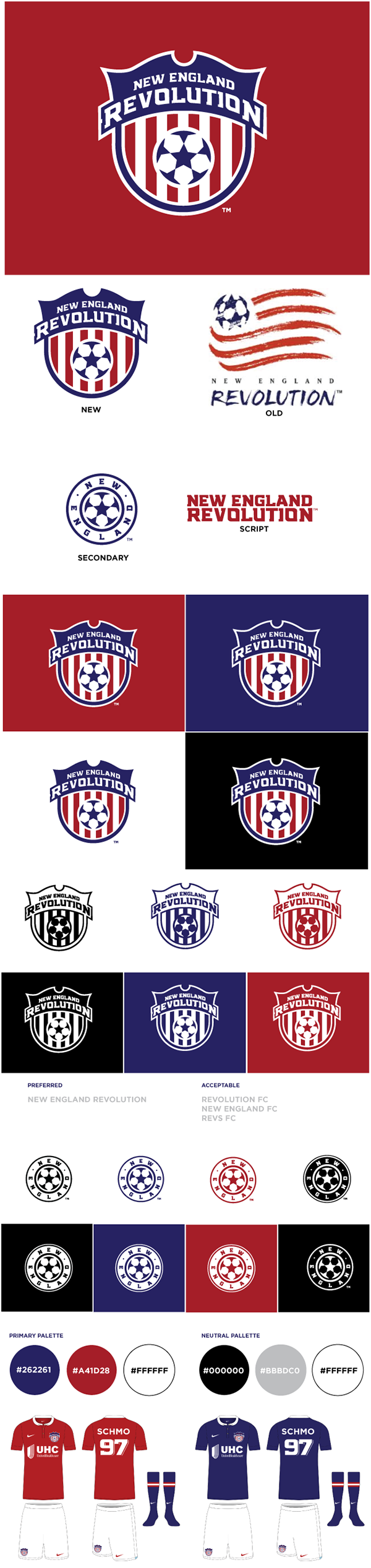 Download New England Revolution Branding - Full Size PNG Image - PNGkit