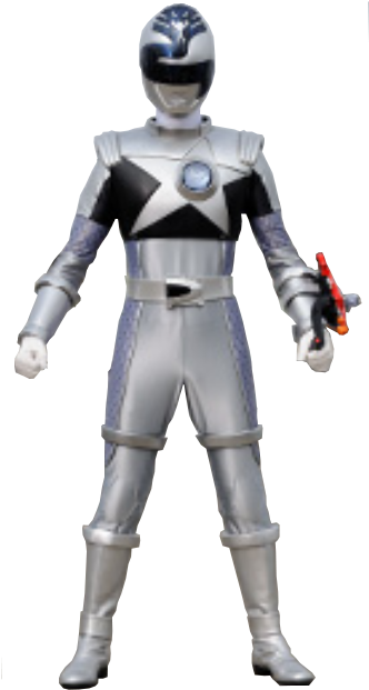 Download Silver Ophiuchus Ranger - Naga Kyuranger - Full Size PNG Image ...