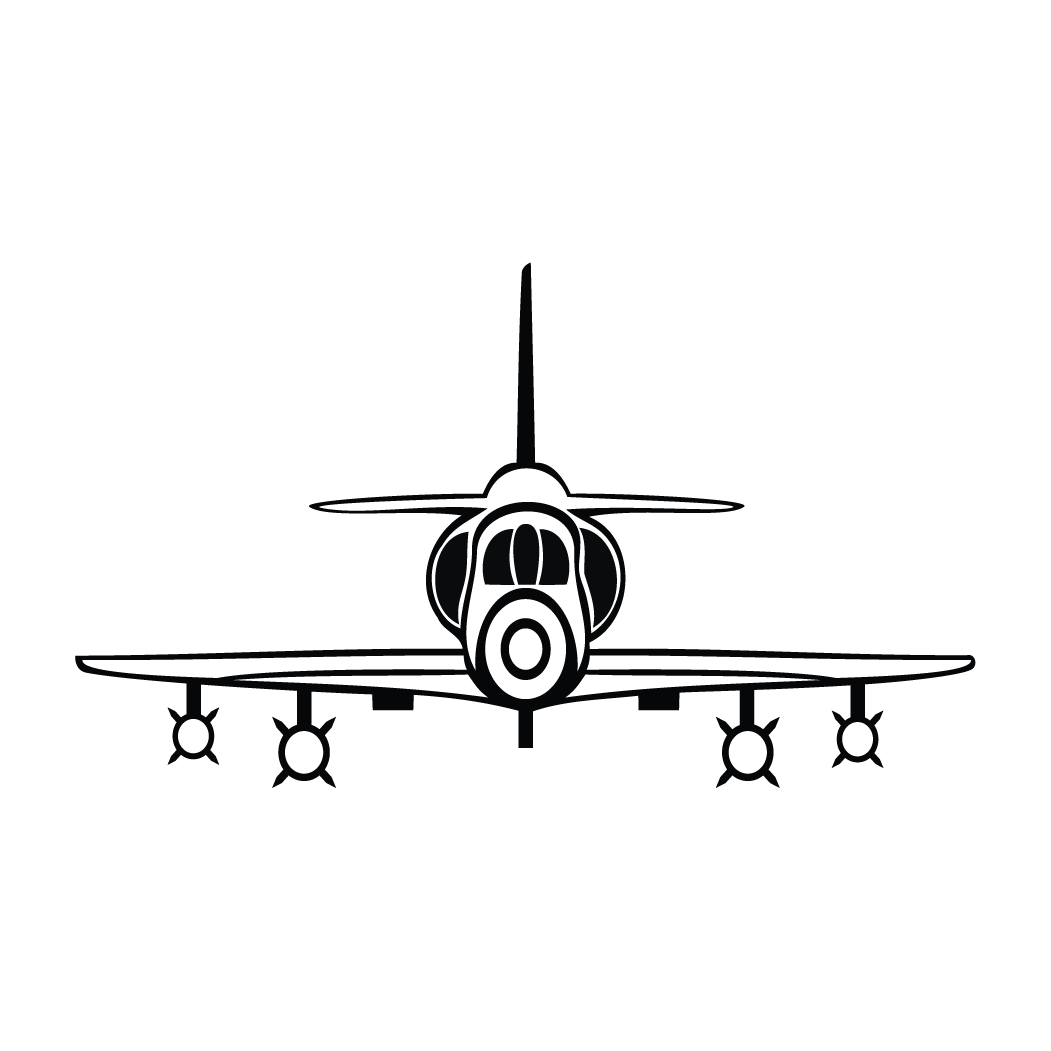 Download F4 Fighter Jet Decal - Narrow-body Aircraft - Full Size PNG ...