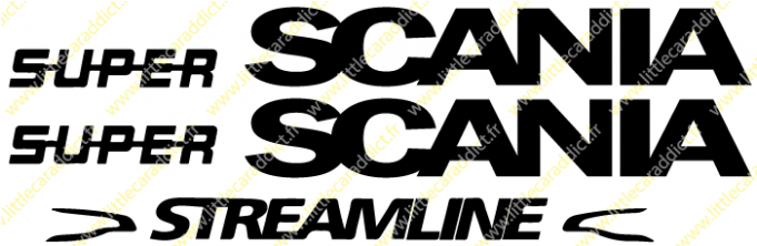 Download Stickers Scania Super Streamline Little Car Addict - Scania ...